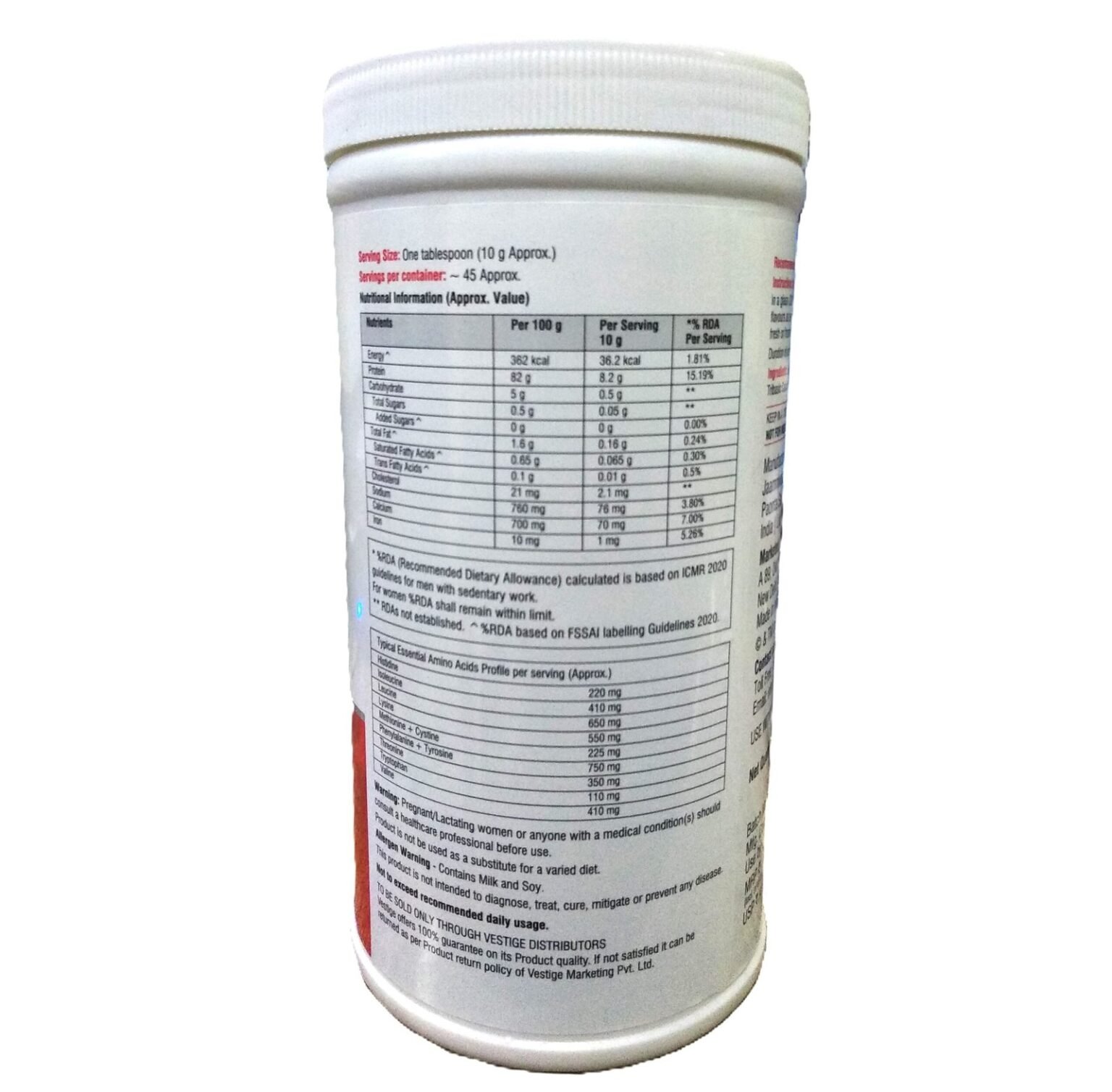 Vestige Protein Powder (400gm)