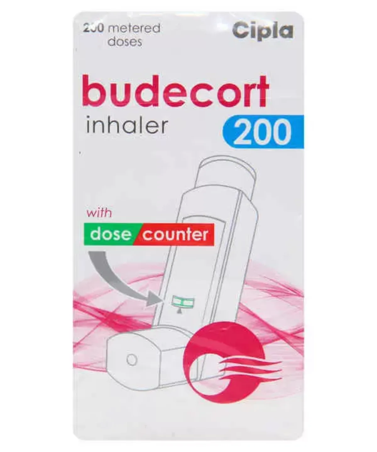 Cipla budecort Inhaler with Dose Counter